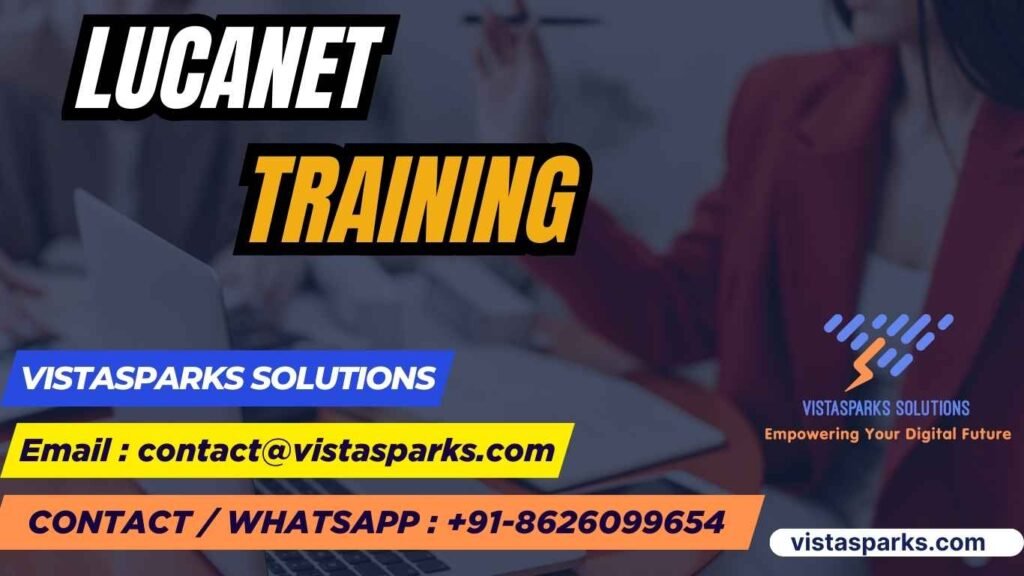 Expert LucaNet Training | Online Certification Course | Vistasparks ...